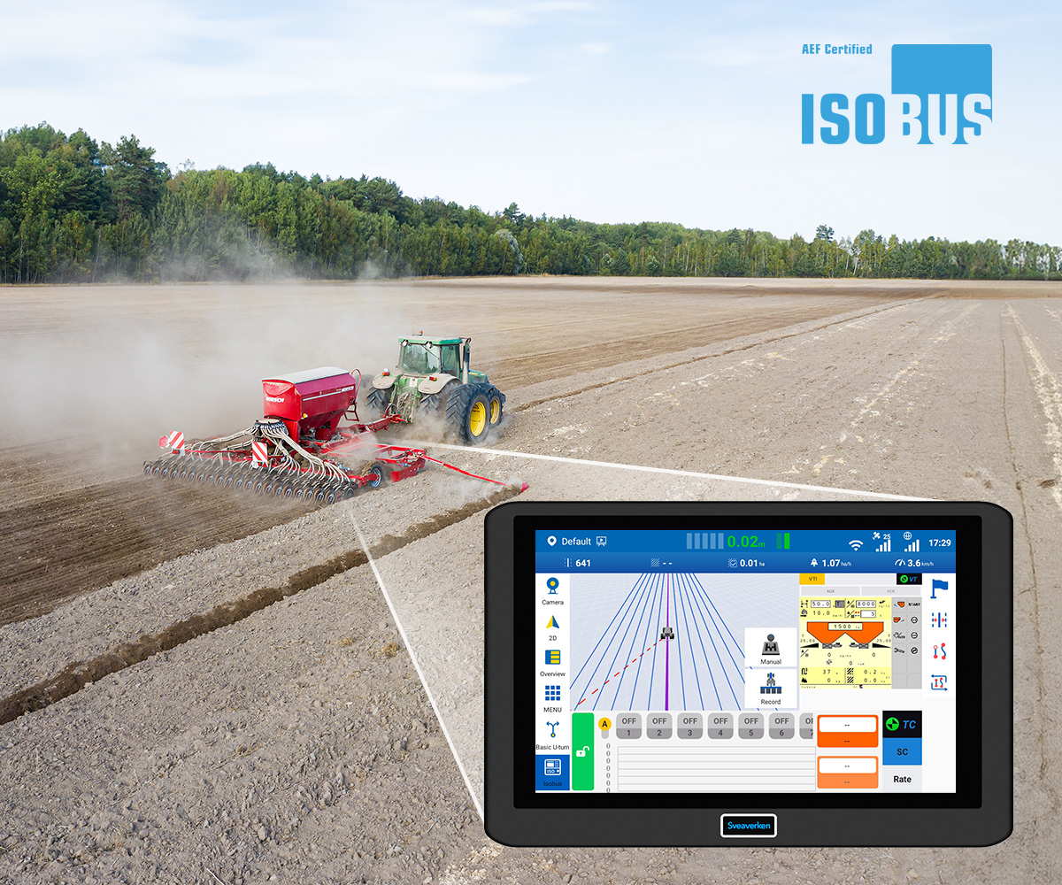 Sveaverken F100 Auto-Steer System - Farming Made Easy