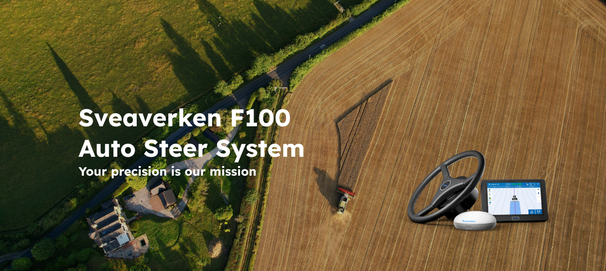 Sveaverken F100 Auto-Steer System - Precision Farming Made Easy
